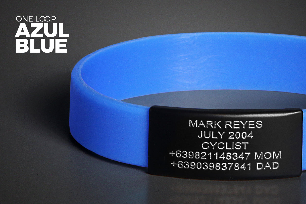 One Loop Wrist Tag- Azul Blue – One Loop PH